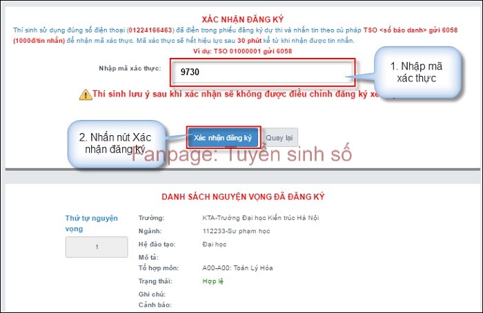 Hướng dẫn chi tiết, chính xác nhất điều chỉnh nguyện vọng trực tuyến 2021